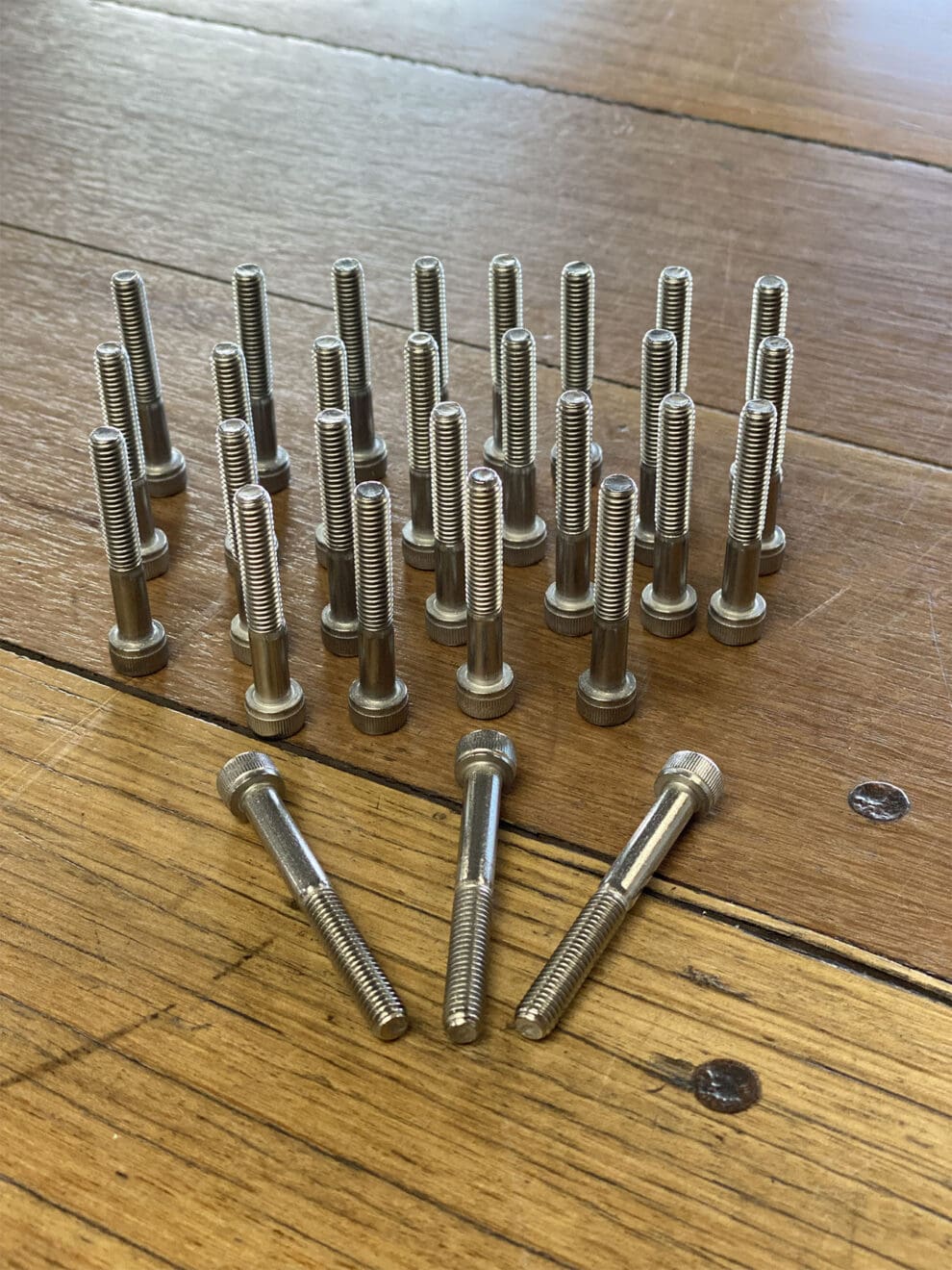 BOLTS STAINLESS 650 HARDWARE 29 (CLUTCH, MAGNETO & SPROCKET COVERS ...