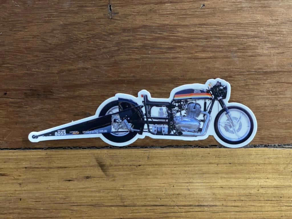 STICKER REVELATION DIE CUT 194X60 – Revelry Racing